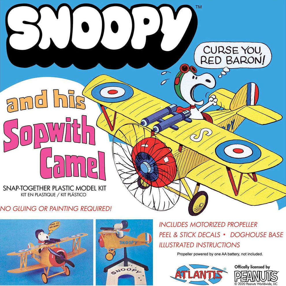 Snoopy and his Sopwith Camel Model Kit – Cradle of Aviation Museum Store